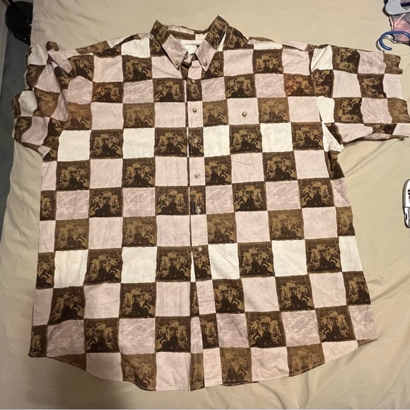 Panhandle Slim | Shirts | Vintage Panhandle Slim Western Rodeo Calf ...